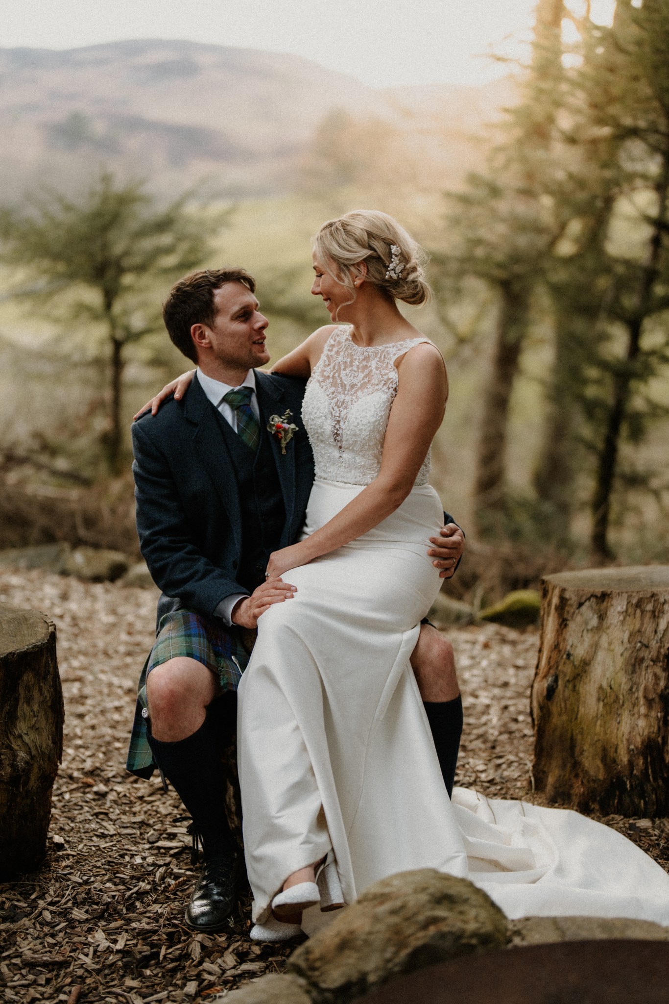 Erin and Callum Cardney Steading Wedding - Scotland Wedding Photographer