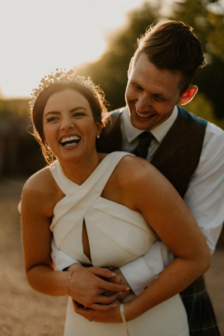 Fiona and Dale Ballogie House Wedding – Burfly – Heartfelt and ...